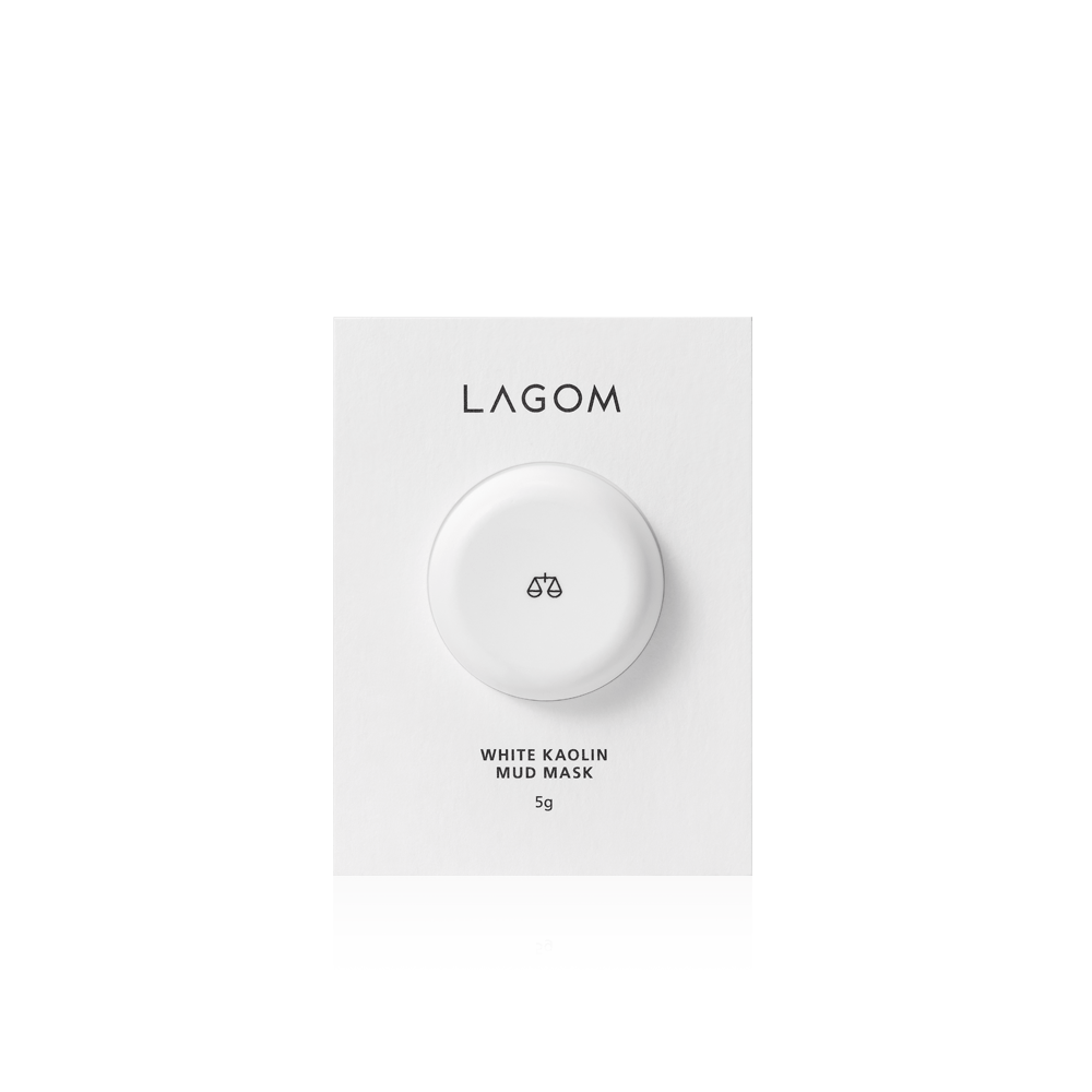 LAGOM White Kaolin Mud Mask Blister 5g Mask LAGOM USA USD